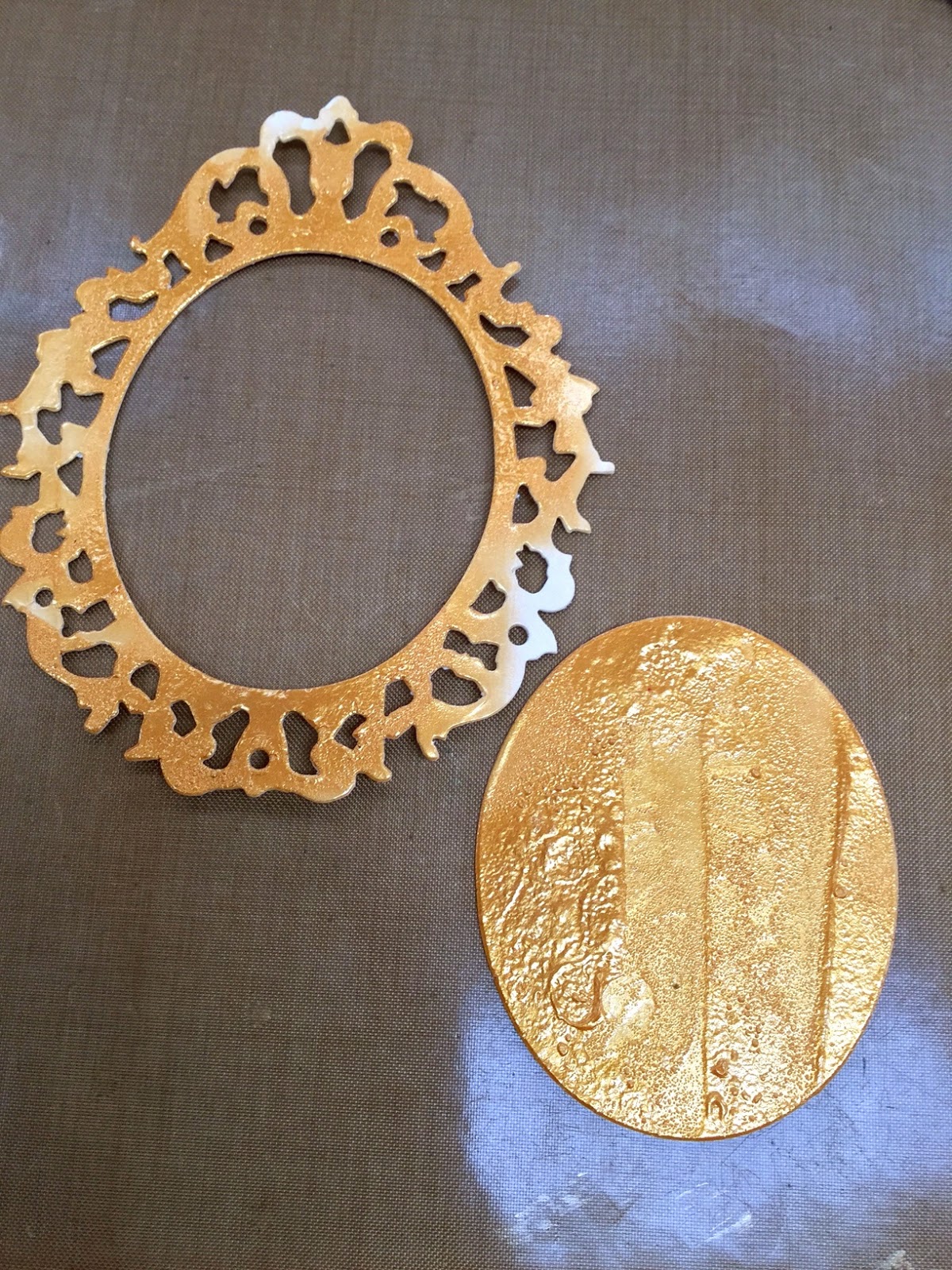 Studio 490: ornate frame hanging ornament...