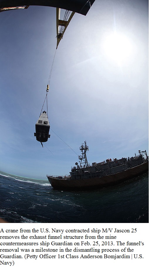 Em Esber Blog 2: USS Guardian grounded at Tubbataha Reef
