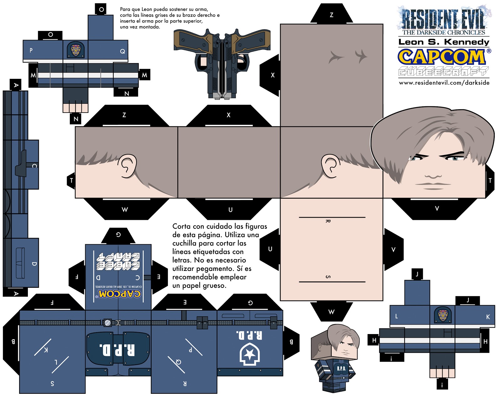 Resident evil u.s.s: The Darkside Chronicles Cubeecraft