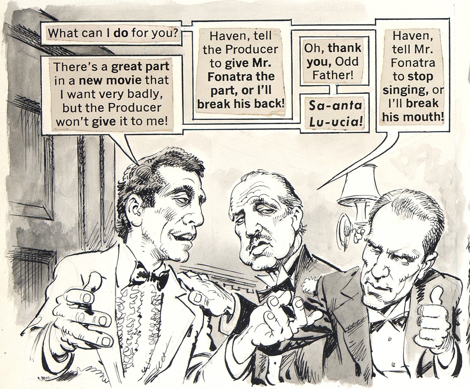 ILLUSTRATION ART: DELAWARE EXHIBITION: MORT DRUCKER