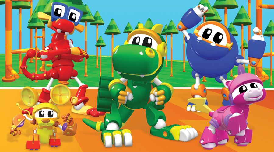 Mecanimales, Unicornio, Sasquatch, Rex, Maus, Komodo, Discovery Kids ...