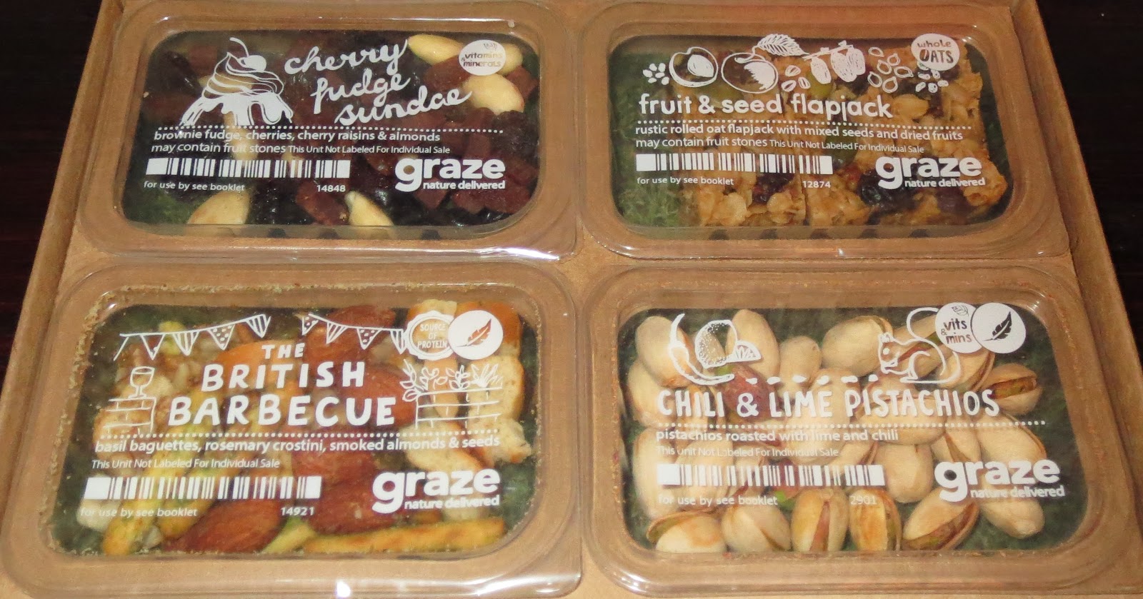 Free Graze Snack Boxes - February 2014 - Blue Skies for Me Please