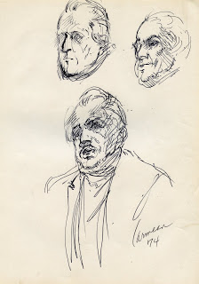 Harry Carmean Blog: Harry Carmean draws Lorser Feitelson