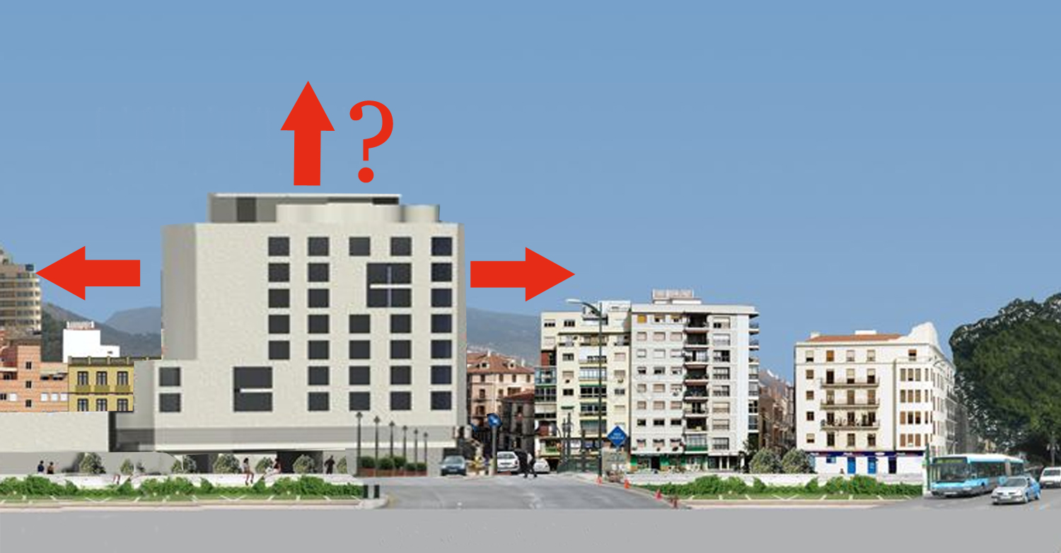 Málaga vs Sevilla (Junta de Andalucía): El proyecto de Moneo