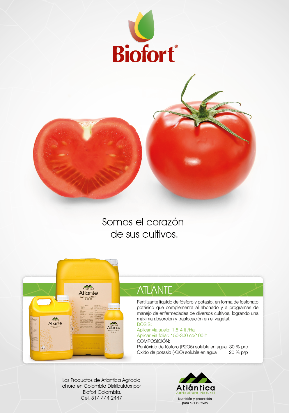 Perspectivo Diseño: Biofort - Somos el corazón de sus cultivos