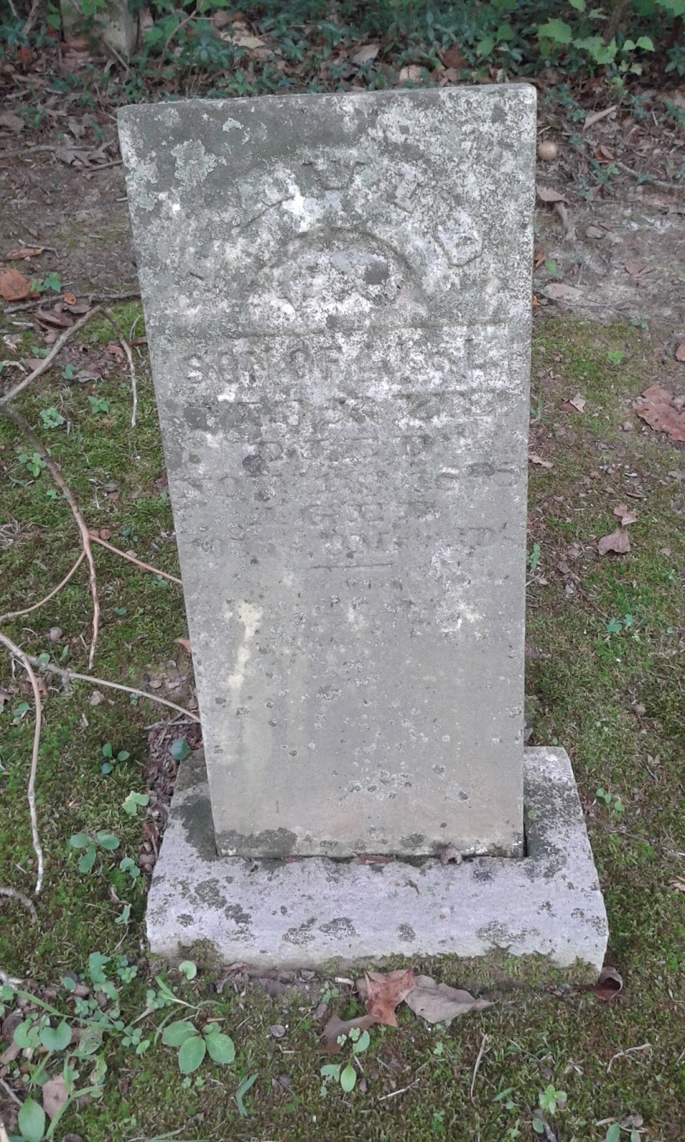 A Walk Through The Tombstones: Lipp-Rawlins Cemetery