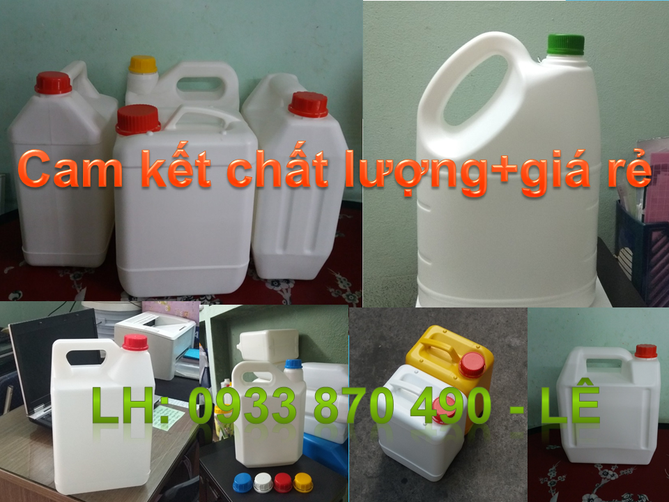 Bán can nhựa 5 lít đựng hóa chất, đựng thực phẩm, đựng xà bông ~ CAN ...
