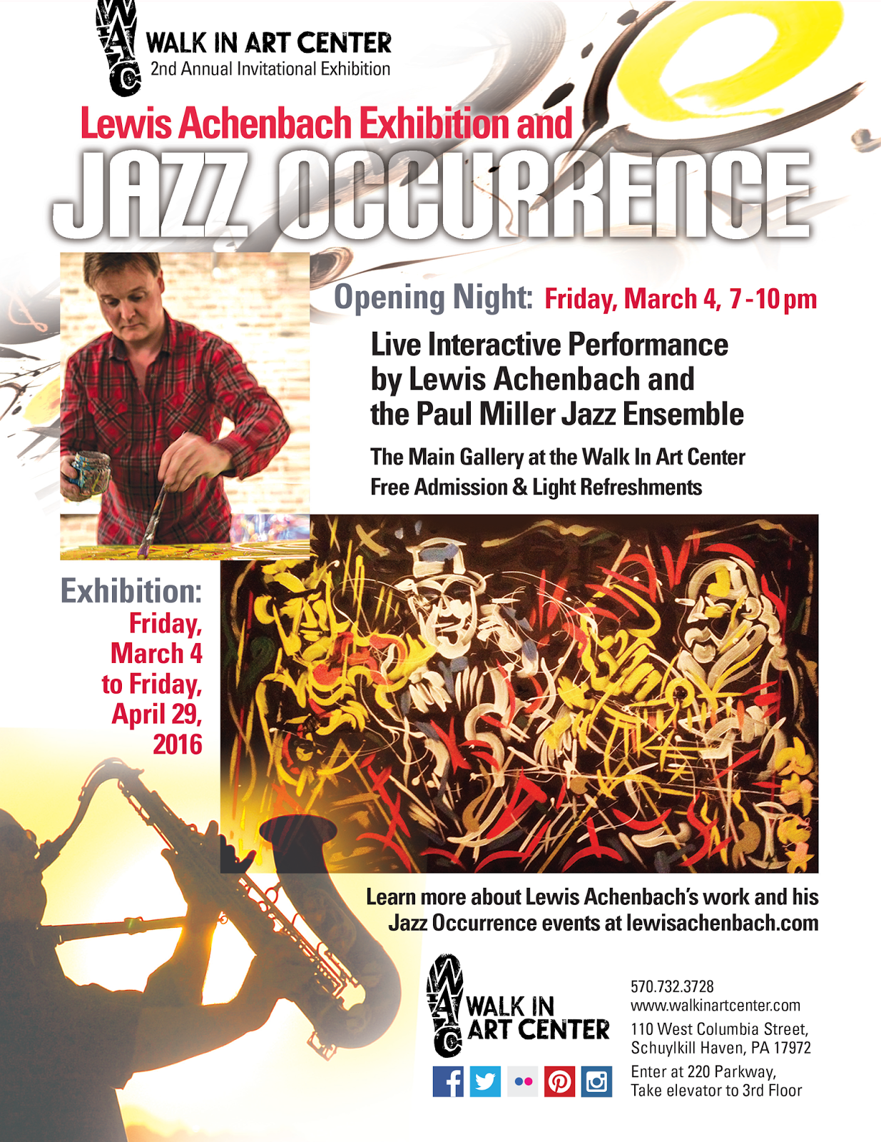 Live Interactive Performance at the Walk in Art Center