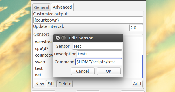 Ubuntu AppIndicator That Displays Bash Scripts Output On The Panel: Sysmonitor Indicator ~ Web ...