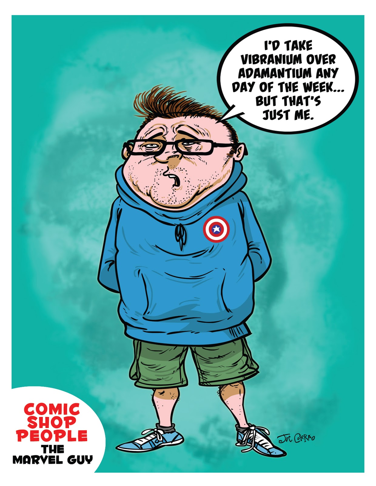 Joe Corrao * 4 Eyed Animation: Comic Book People