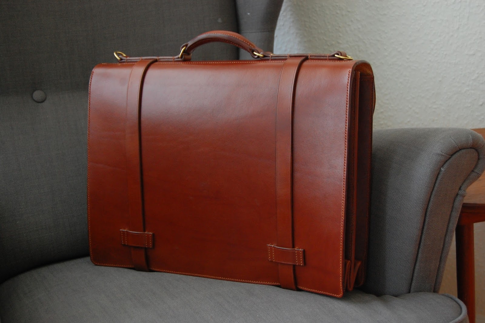 Andersen leather : Classic English Briefcase with a slightly different ...