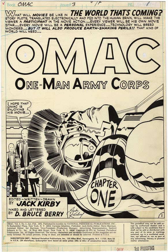 Rip Jagger's Dojo: The Art Of OMAC!