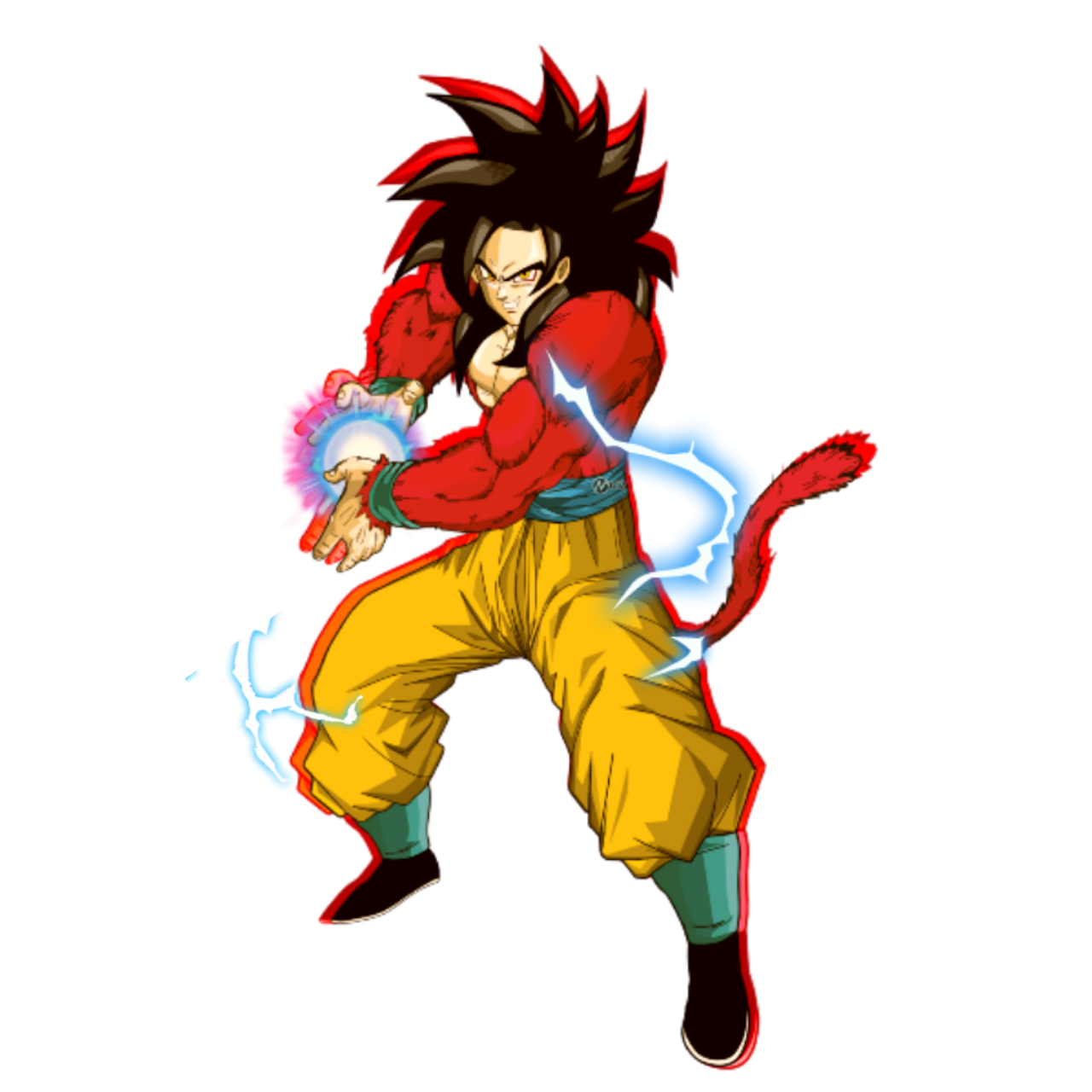 The DarKNesS Blog: ¿Que Tan Poderoso Es Un Super Sayayin 4?