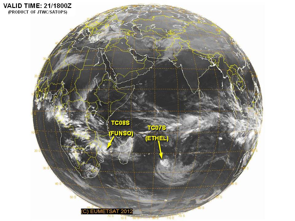 SA Weather and Disaster Observation Service: Update: Tropical Cyclone ...