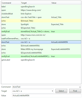 QA Zone: Selenium IDE: Flow Control Logic Extension for IDE