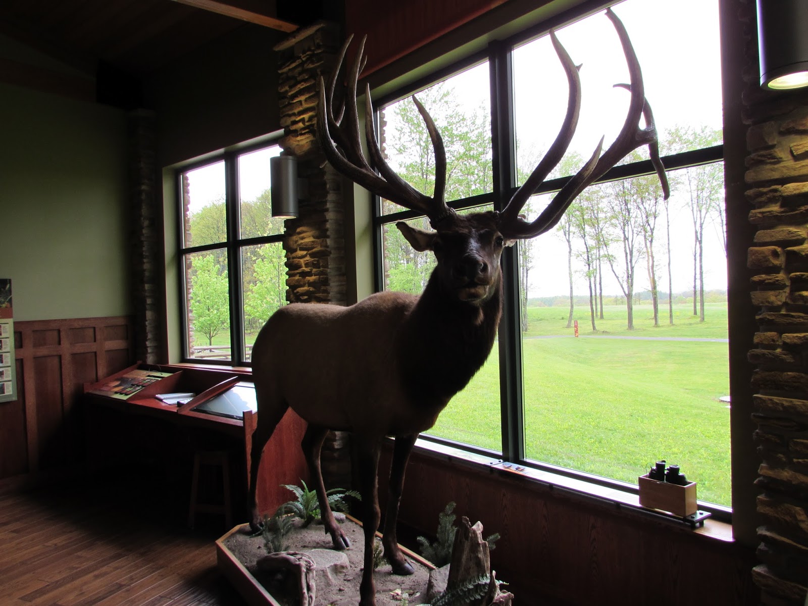 Learning about PA's Elk Herd at the Elk Country Visitor Center ...