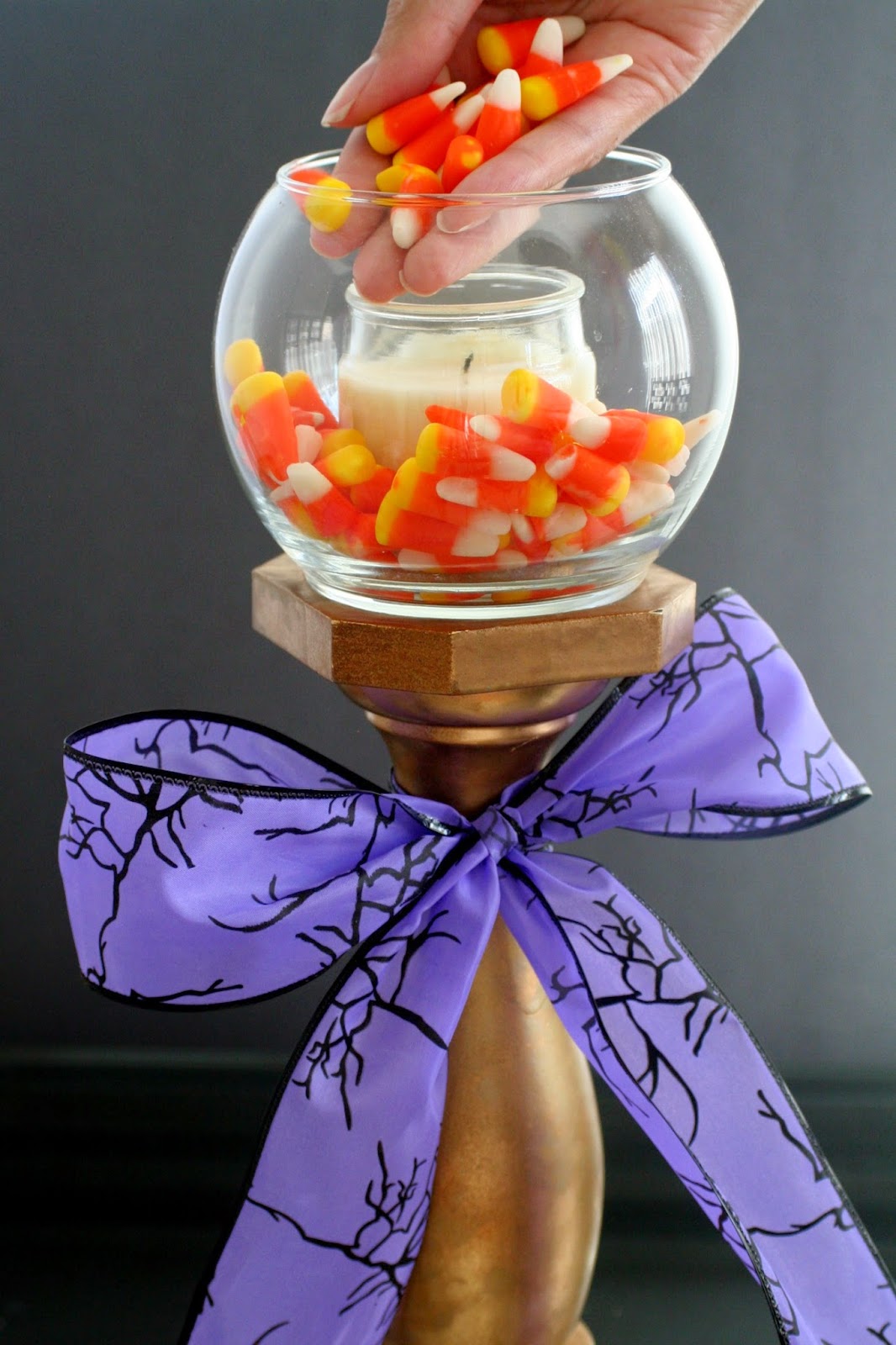 Halloween Candle Holders - Jordan's Easy Entertaining
