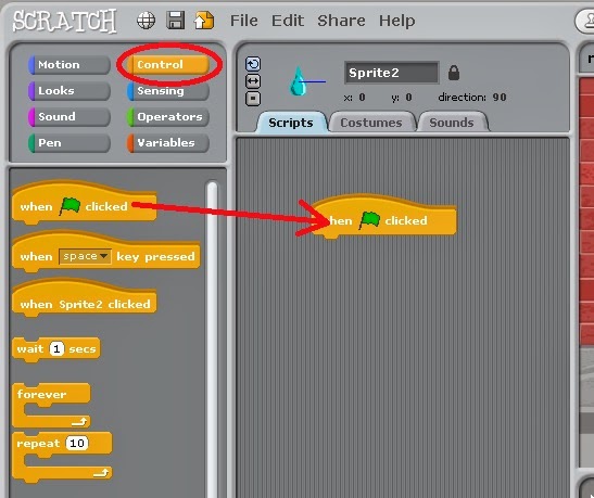 The Scratch Posts: Rain Drop