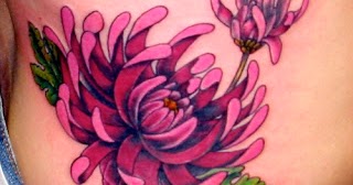 Exotic flower tattoo ideas and pictures