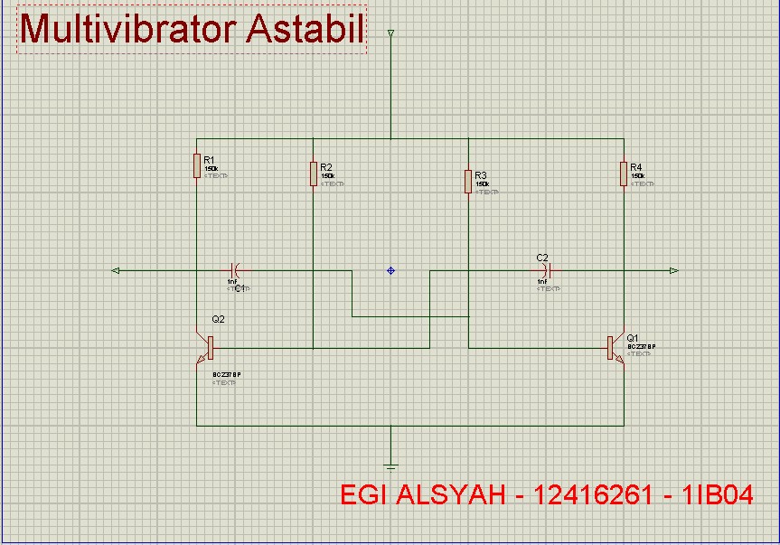 Astabil Multivibrator