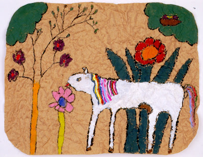 Art for Small Hands: Painting - Amate Bark Paintings