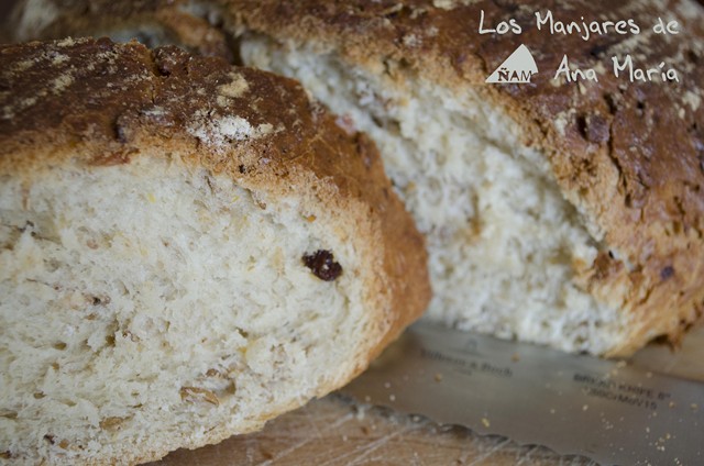 Los manjares de Ana María: Pan de Viena con muesli