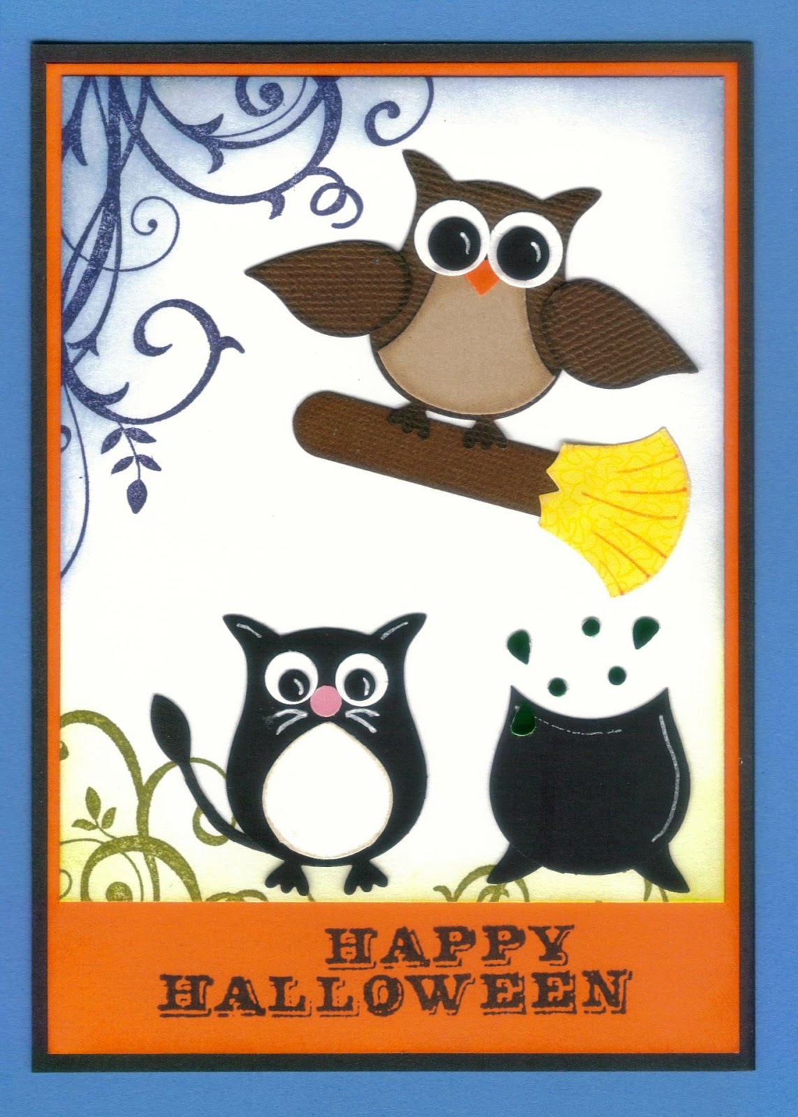Curios Crafter Tash: Stampin Up Owl Punch Designs Whoo Hoo!!