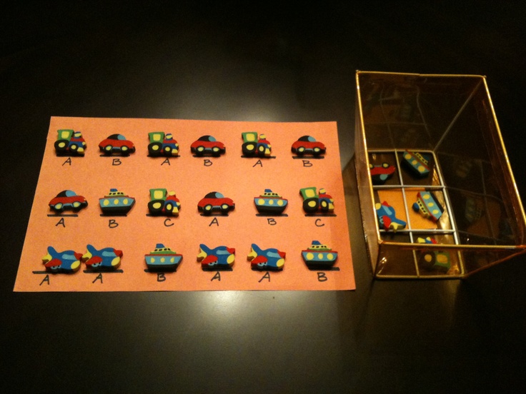 For the Love of Learning: Pattern Activity - Use Mini Erasers