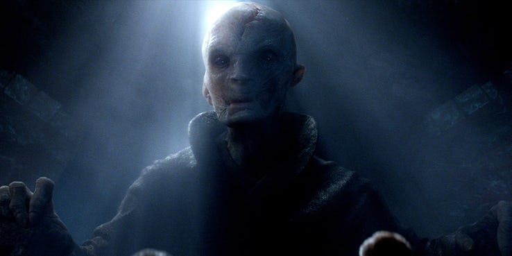 15 cosas que quizá no sabías sobre Snoke ~ Nación de Superhéroes