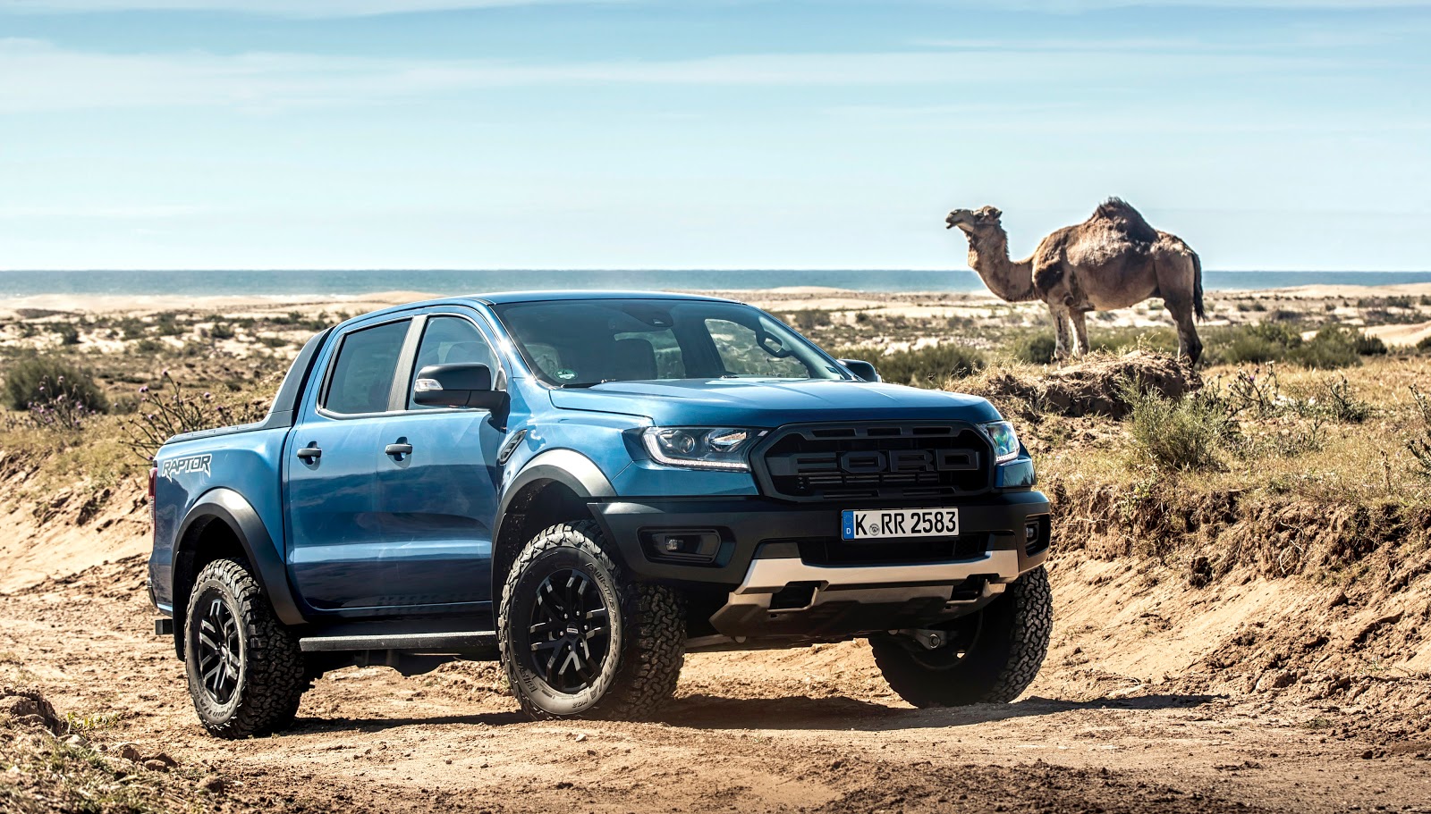 Ford Ranger Raptor media drive in Morocco