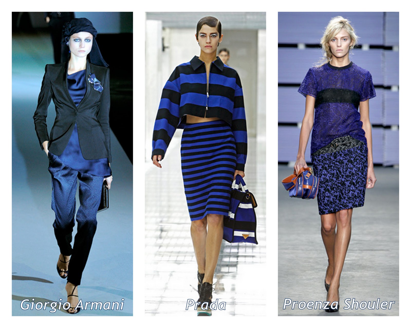 Blue Butterfly: MODA AZUL!!!