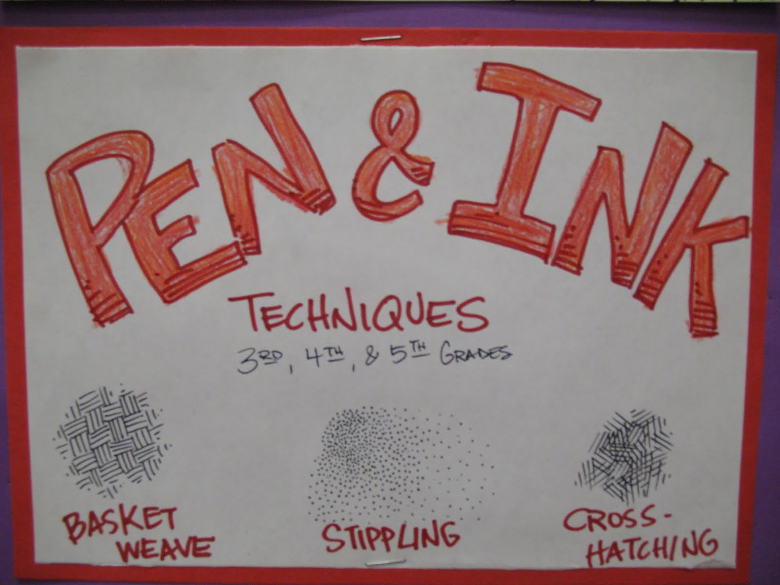 The Elemental Art Room: Pen & Ink Hands!