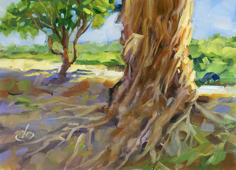Tree Roots Painting