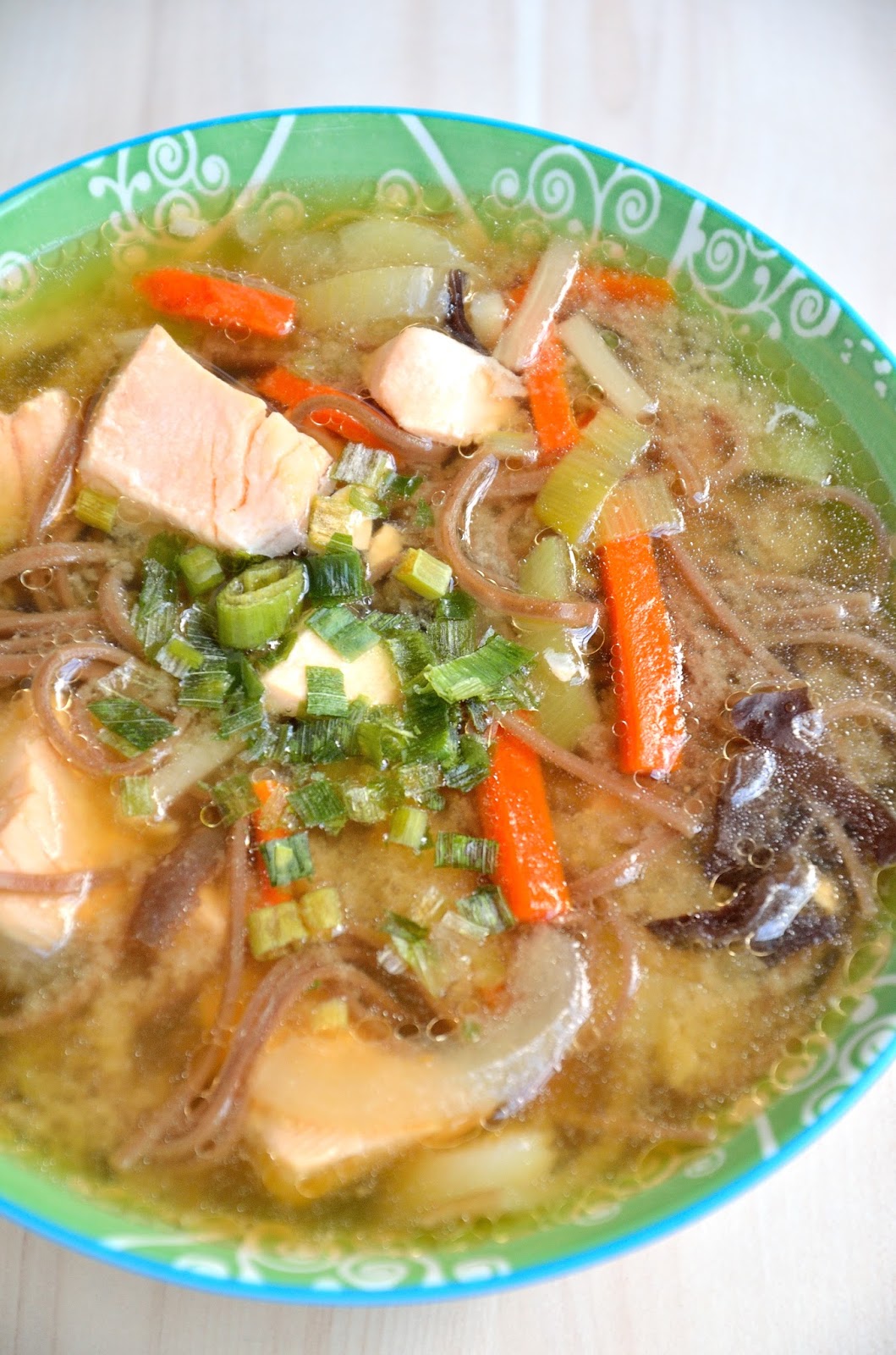 In cooking we trust: Prosta zupa miso z łososiem