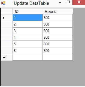 Update DataTable values using LINQ ~ .NET GENE