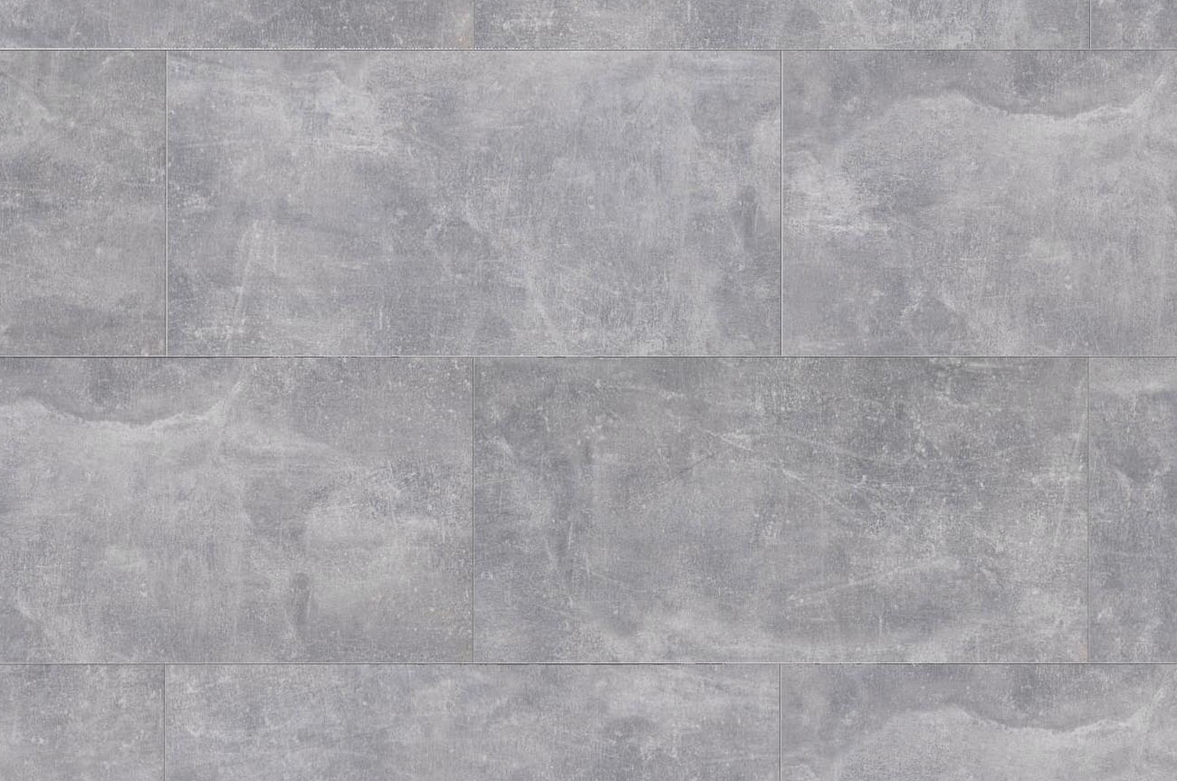 Karo Parke Laminat: Gri Beton Çini Karo Laminat Parke