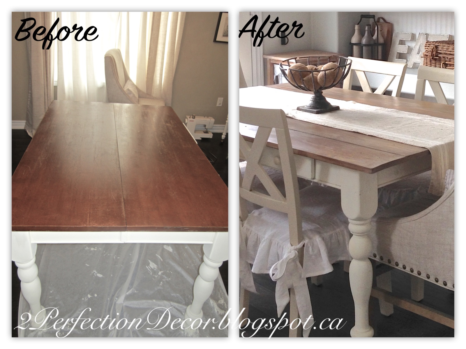 2Perfection Decor: How to create a rustic aged wood look