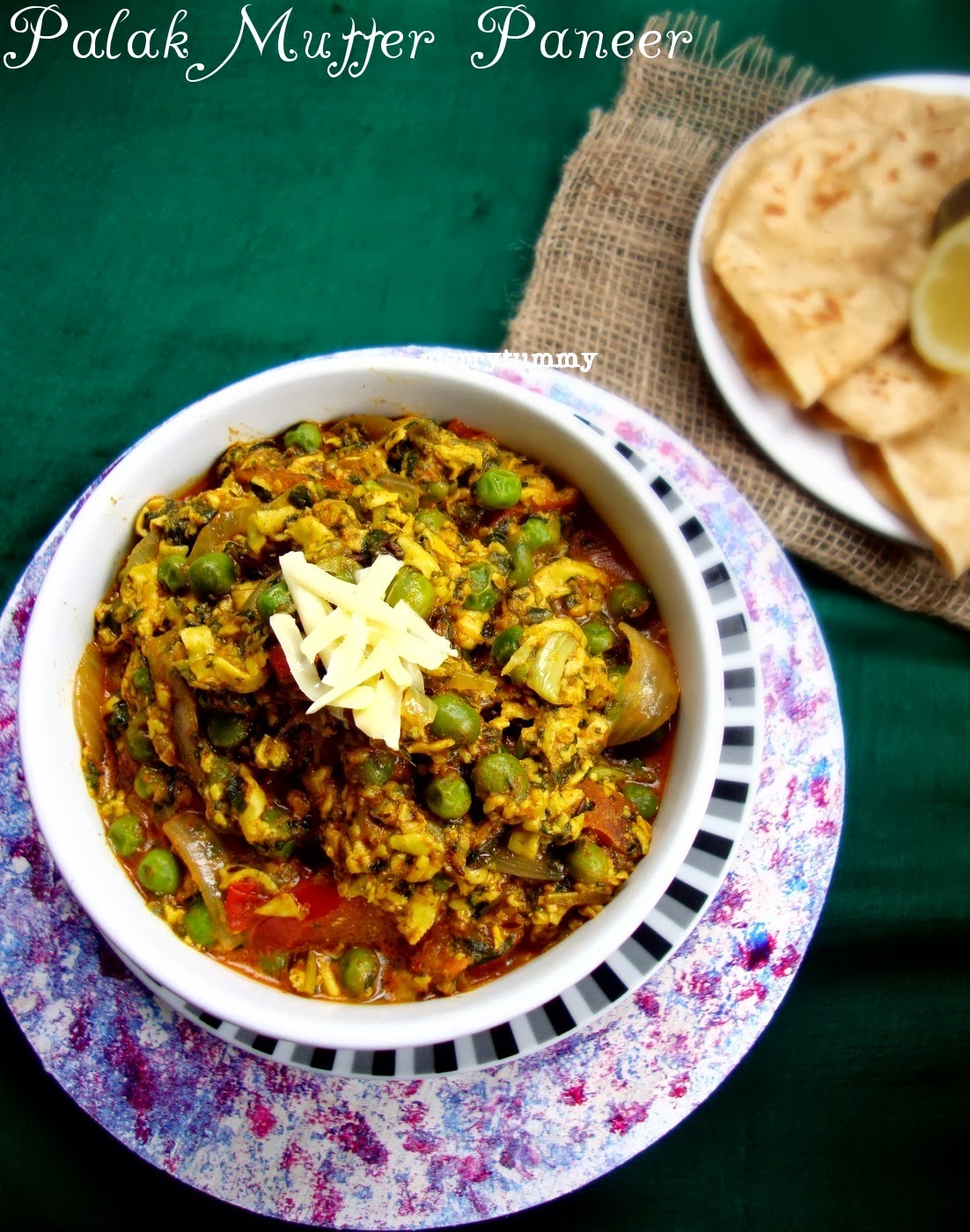 Merry Tummy: Palak Mutter Paneer With A Review