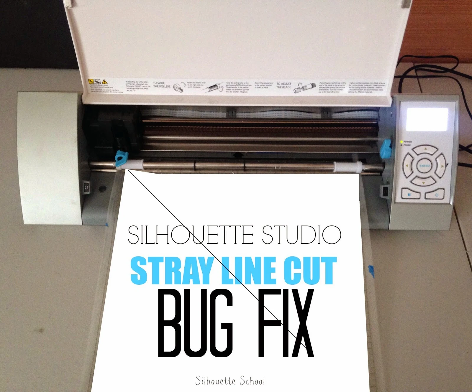 Silhouette Studio Diagonal Stray Cut FIX (V3 Troubleshooting Tutorial ...