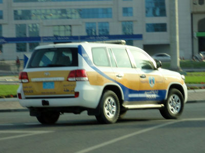 Shabab-al-Qatar: Police Cars in Qatar