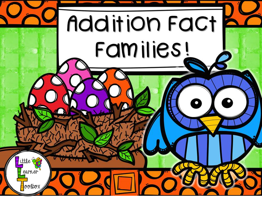 Classroom Freebies Too: Addition Fact Families Fun!