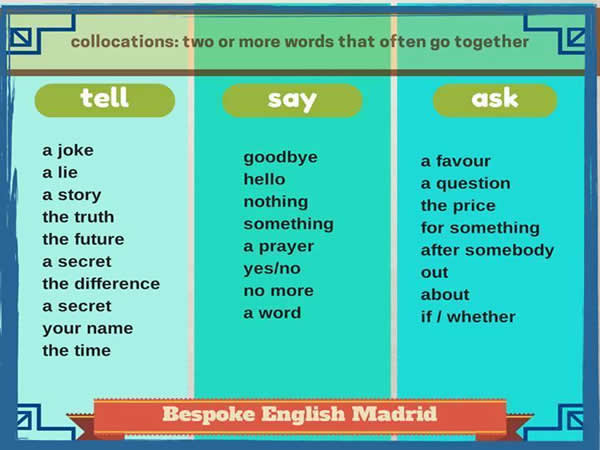 El Blog para aprender inglés: Cómo aprenderse las "collocations"