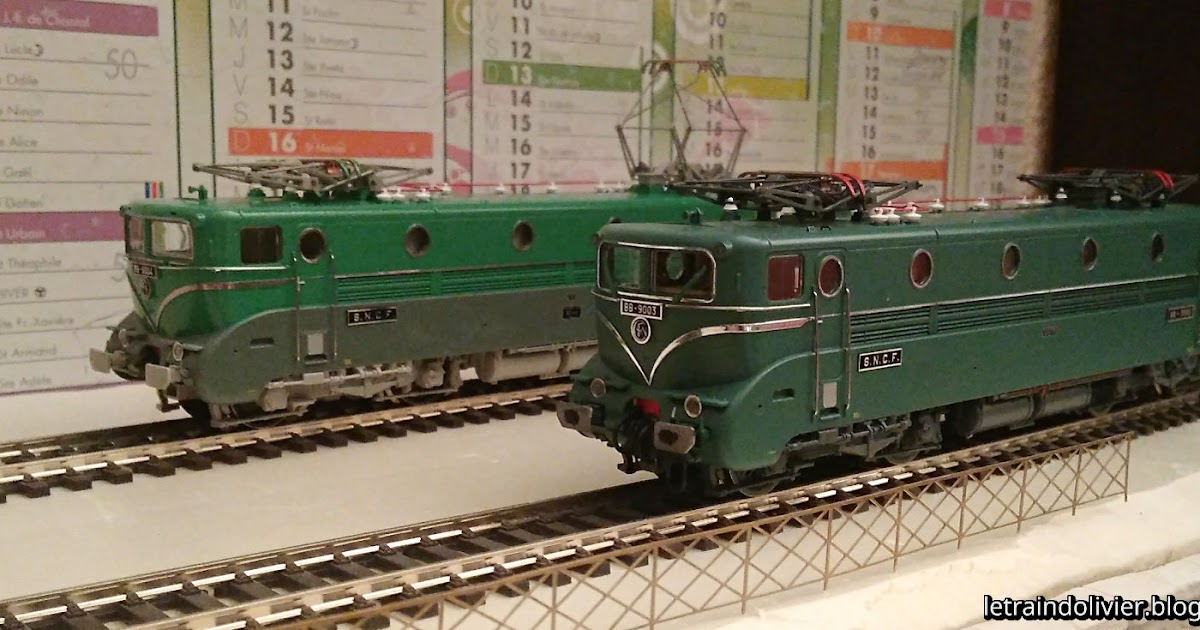 Le train d'olivier: Électrique BB 9003 et 9004 SNCF Roco