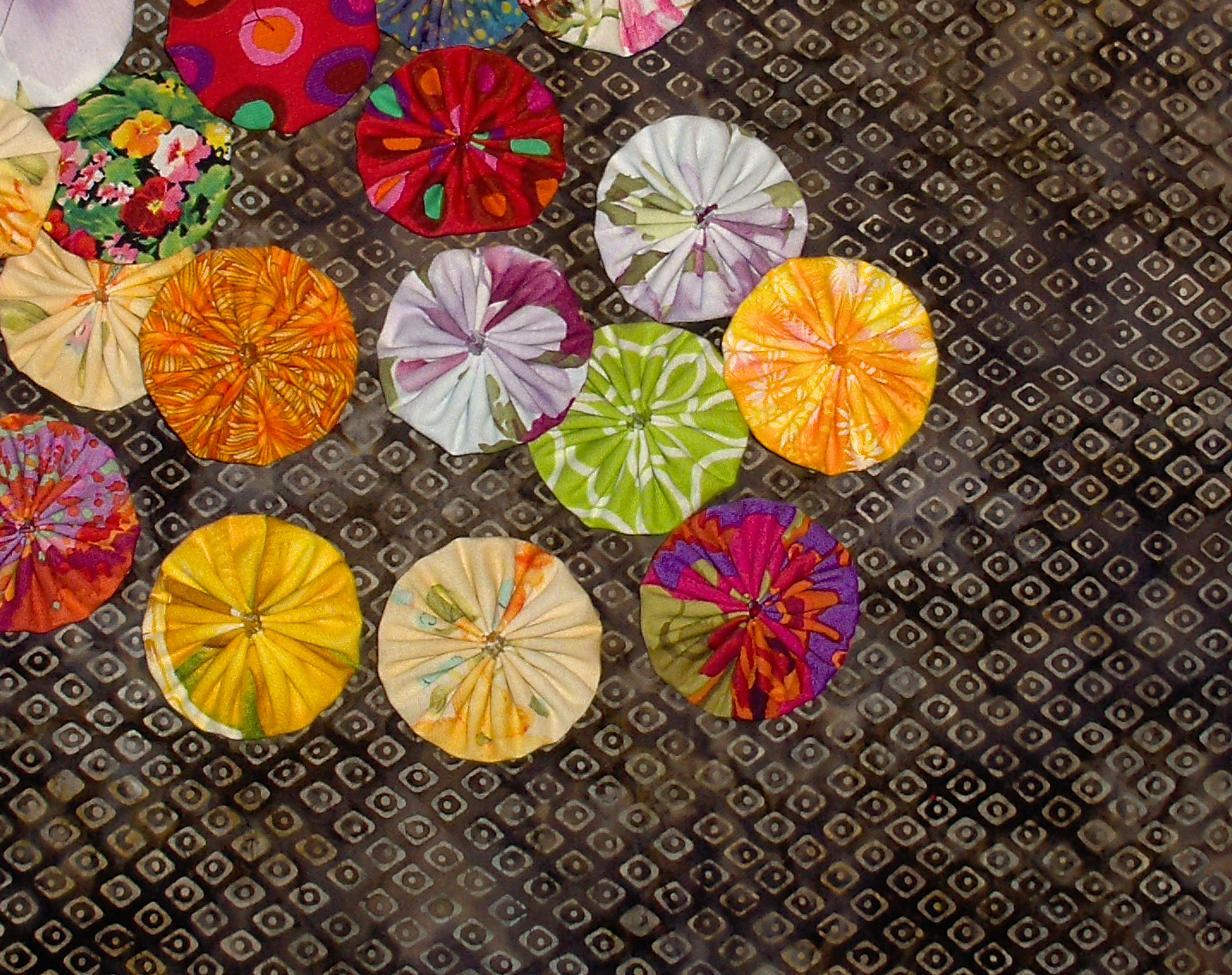 Lakeview Stitching: 409 Yoyos!