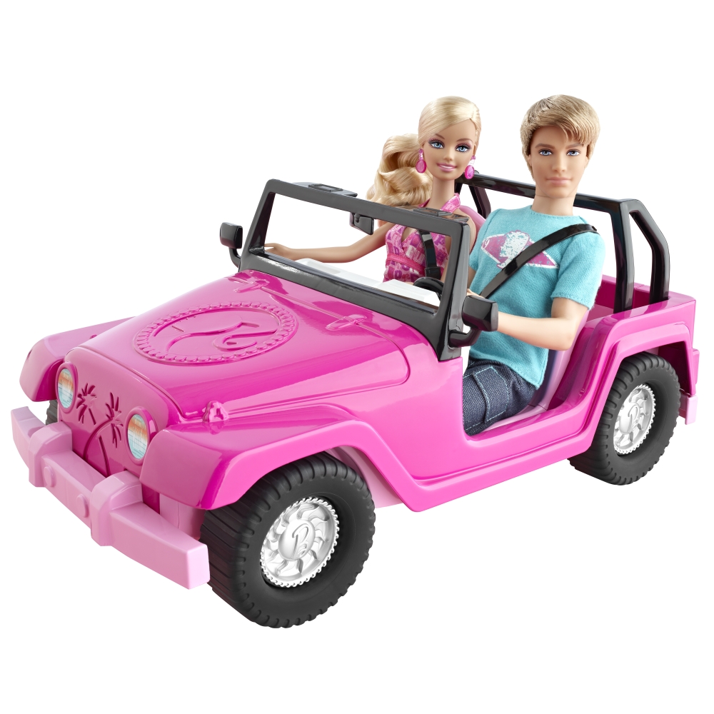 Barbie world: Barbie transports and houses