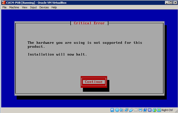 IoT (Internet of Theo): Cisco Call Manager (CUCM) on Virtual Box ...