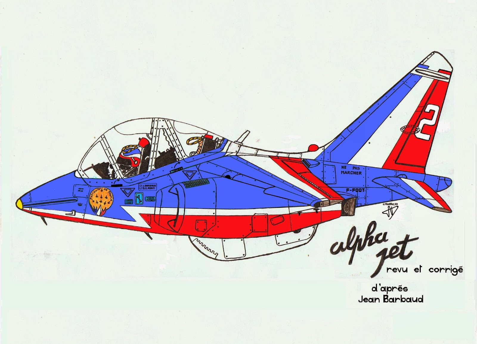 my homebuilt cockpit: Alpha Jet d'Alpha Bleu Ciel