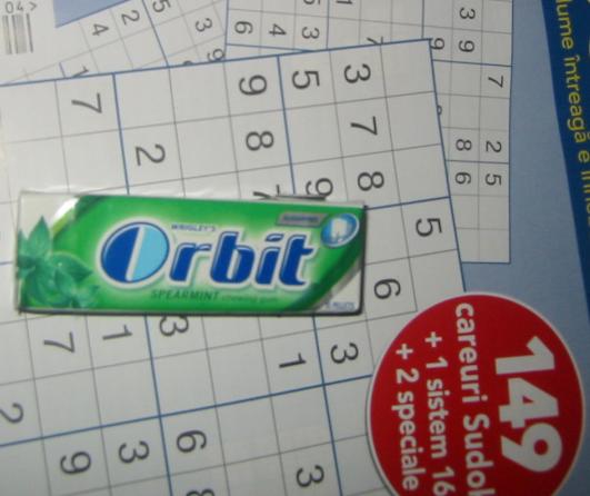 Blog de fotografii: Guma de mestecat Orbit verde