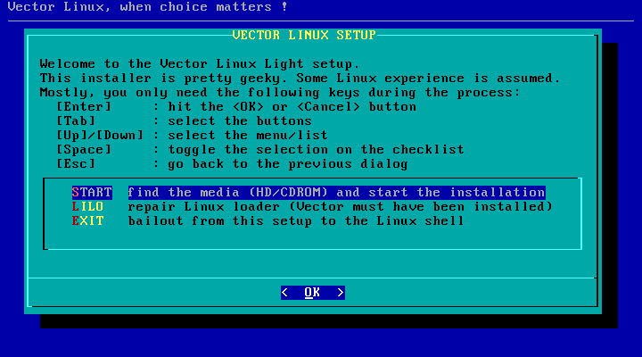 Vector Linux 7.0 Light Edition: Tutorial Screenshot (How to Install)