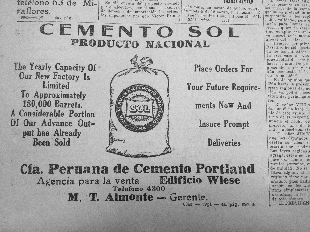 Cemento Sol – Packaging Of The World